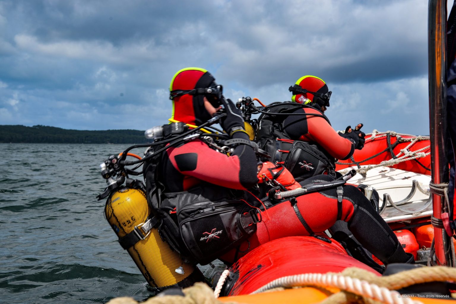 Test de pré-sélection SAL (Scaphandrier Autonome Léger) - SDIS33