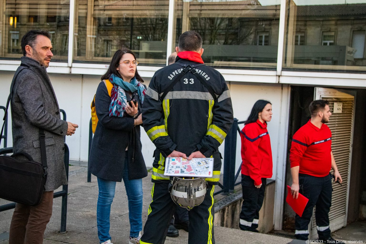 Simulation d'incendie - SDIS33