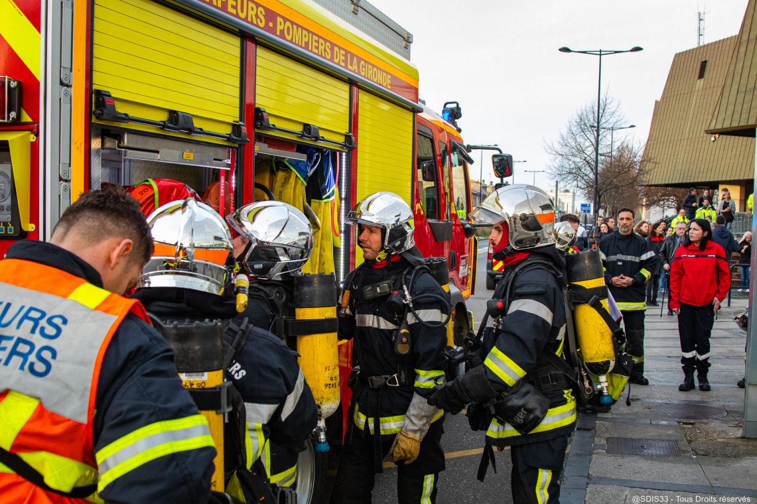 Simulation d'incendie - SDIS33