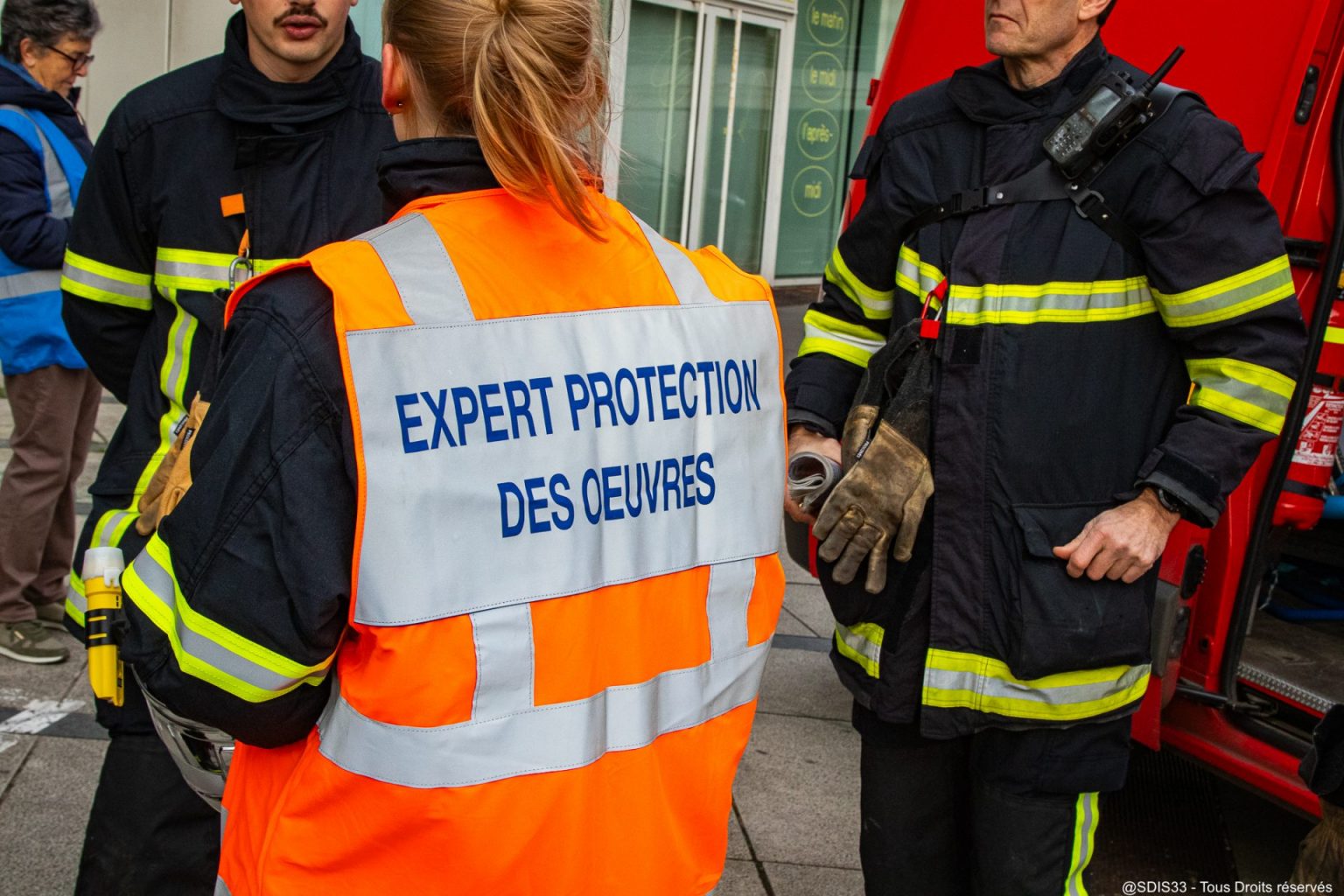 Simulation d'incendie - SDIS33