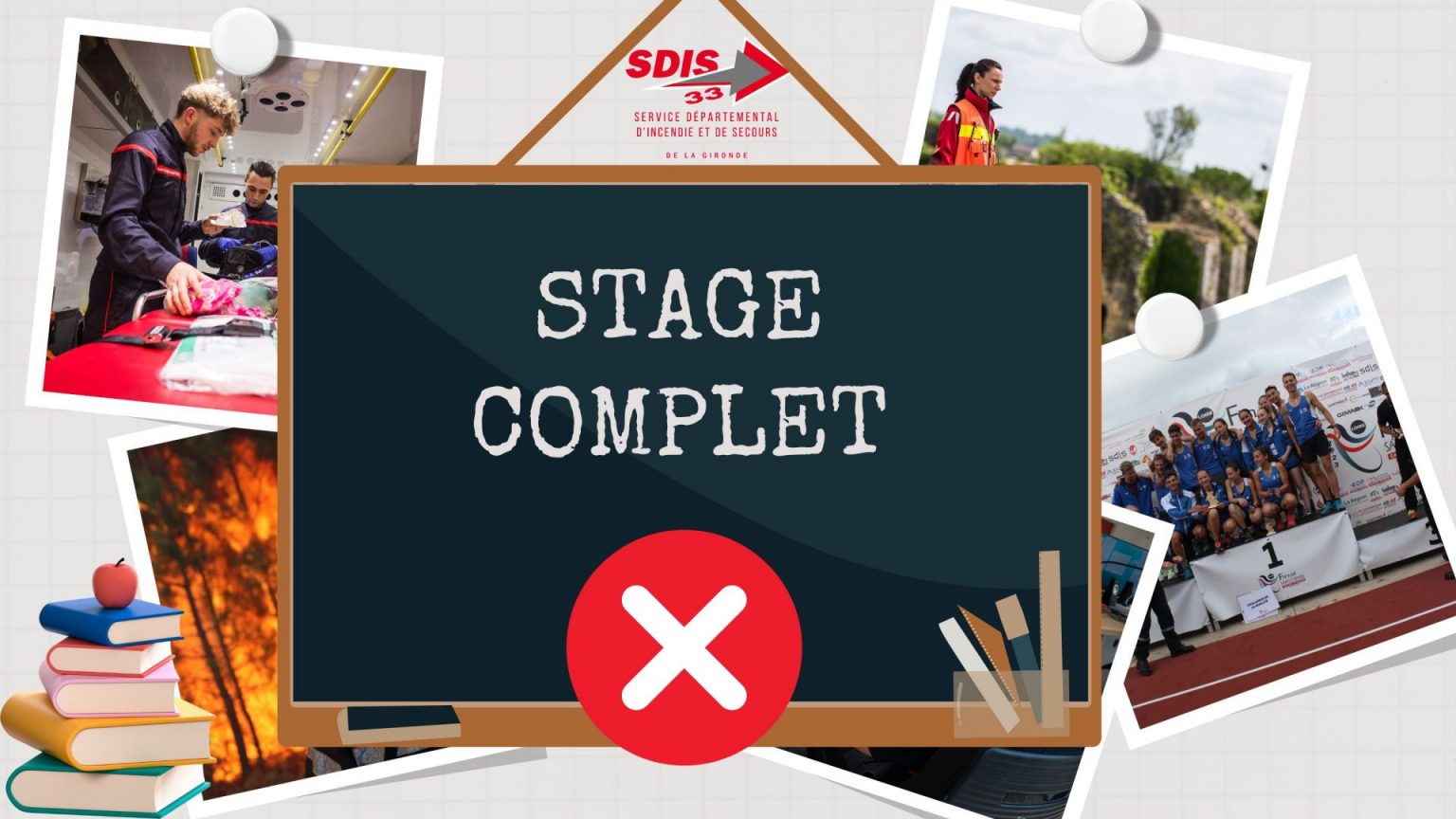 Les stages scolaires en seconde - SDIS33
